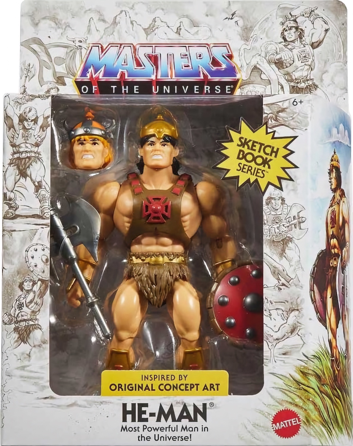He-Man (Sketchbook Series) - Action Figure Index